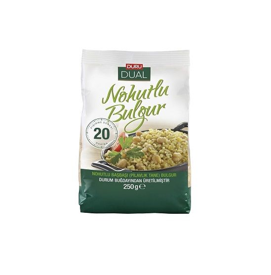 Duru Dual Nohutlu Bulgur 250 Gr Duru Dual Nohutlu Bulgur 250 Gr