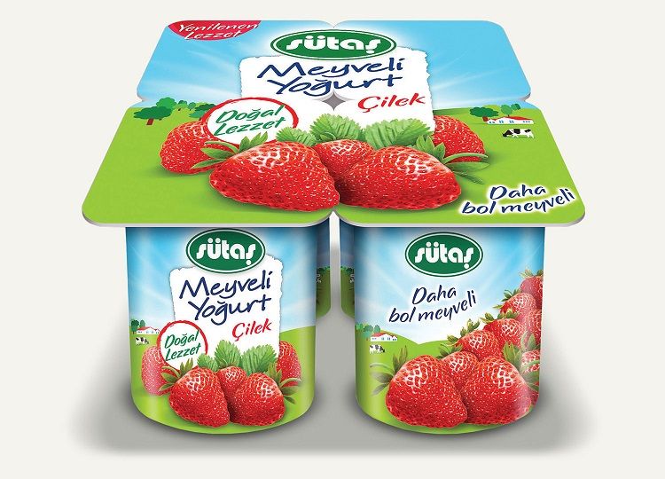 Sütaş Meyveli Yoğurt Çilek 4 x 115 Gr Sütaş Meyveli Yoğurt Çilek 4 x 115 Gr