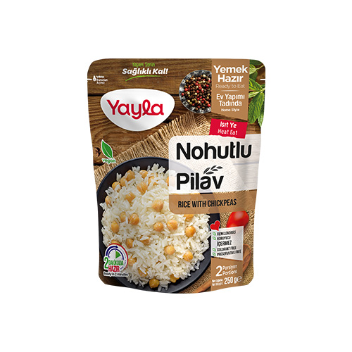 Yayla Bakliyat Yayla Nohutlu Pirinç Pilavı (250 g) Yayla Bakliyat Yayla Nohutlu Pirinç Pilavı (250 g)